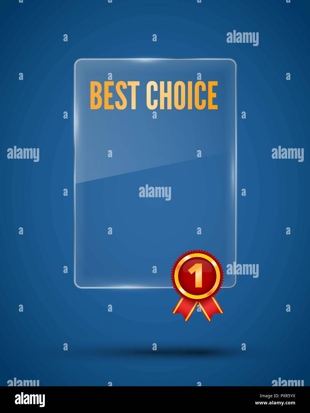 Award medals icon icon hi-res stock photography and images - Alamy