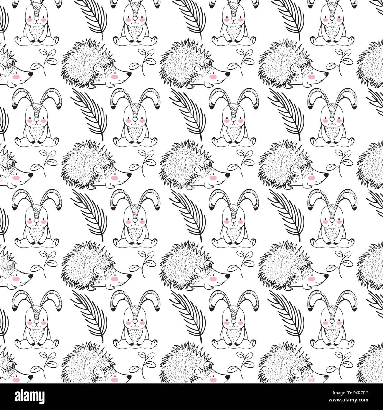 Animal pattern background Stock Vector Image & Art - Alamy