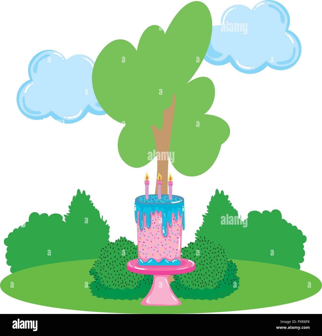 Happy birthday cartoons Stock Vector Image & Art - Alamy