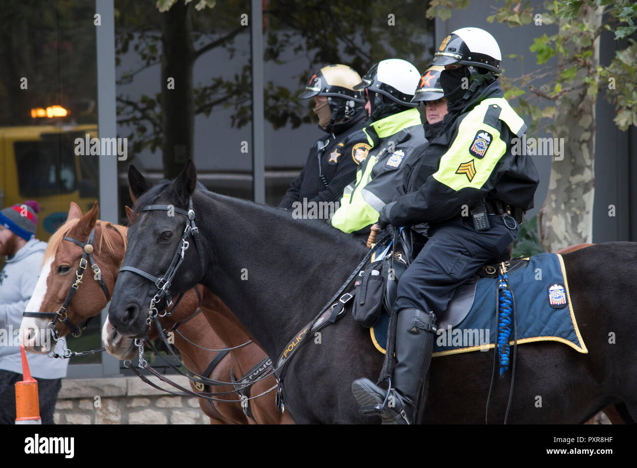 Police Horses Crowd Control High Resolution Stock Photography and ...