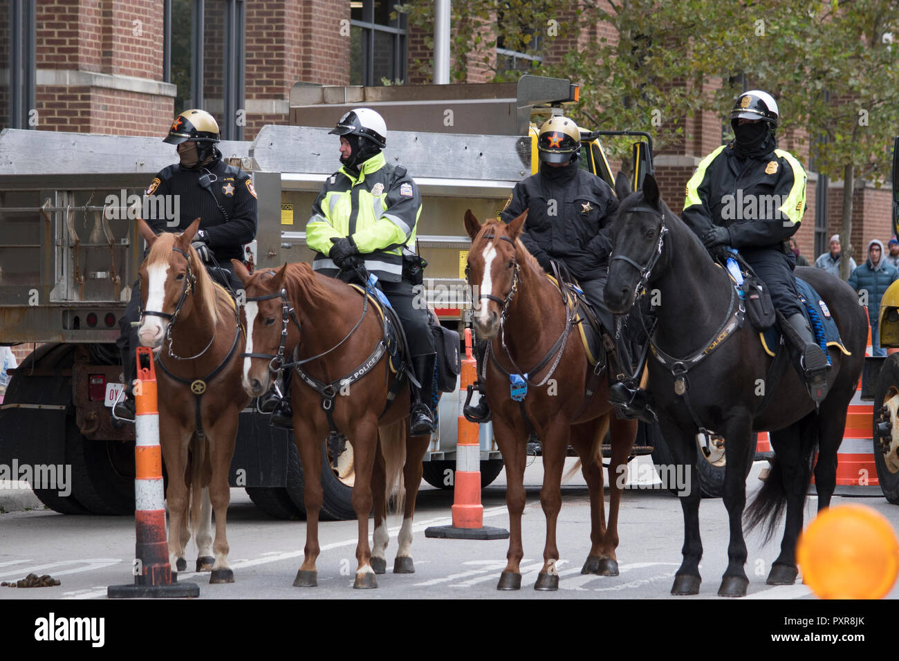 Police Horses Crowd Control High Resolution Stock Photography and ...