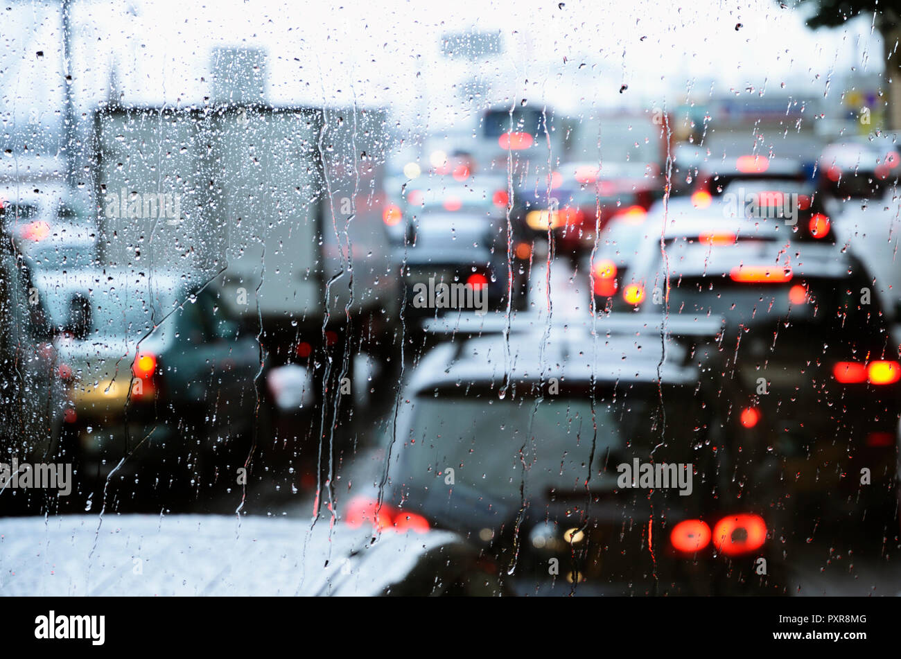 Russian traffic jam hi-res stock photography and images - Alamy