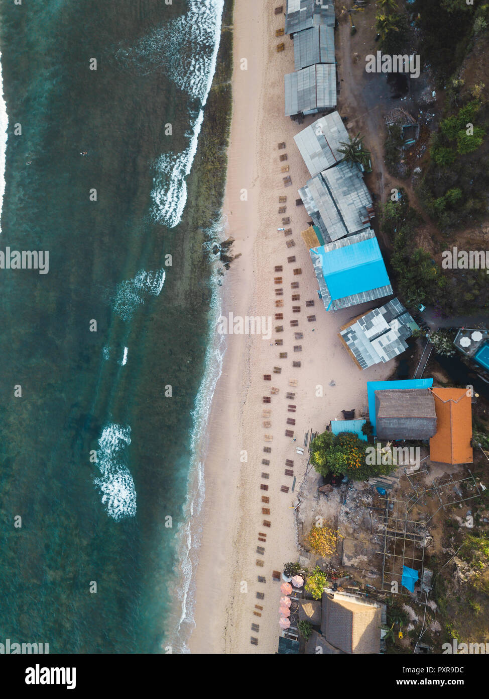 Indonesia, Bali, Aerial view of Balangan beach Stock Photo - Alamy