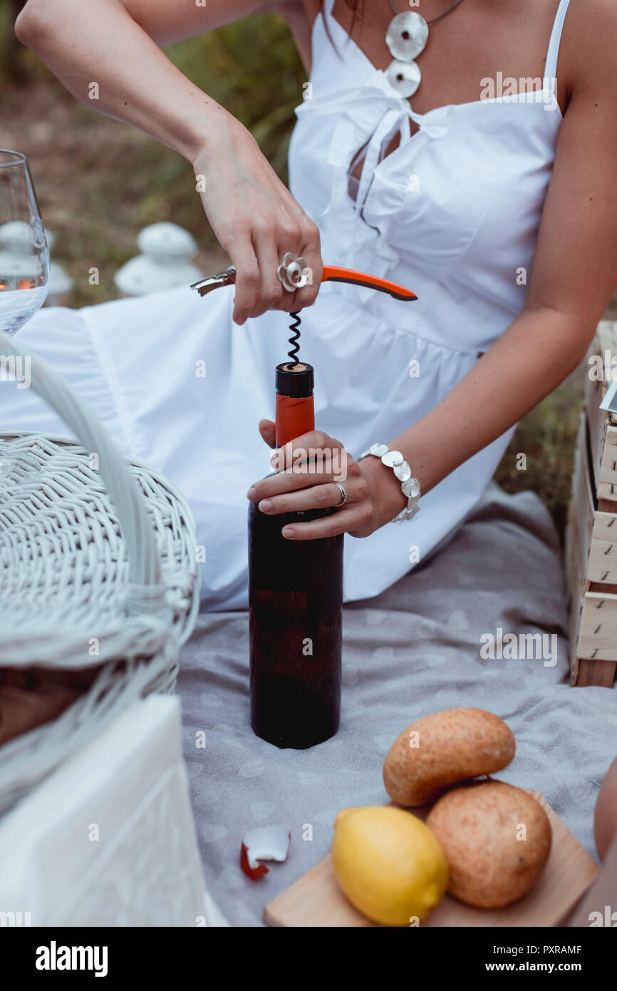 Beautiful shot wine bottle hi-res stock photography and images - Alamy