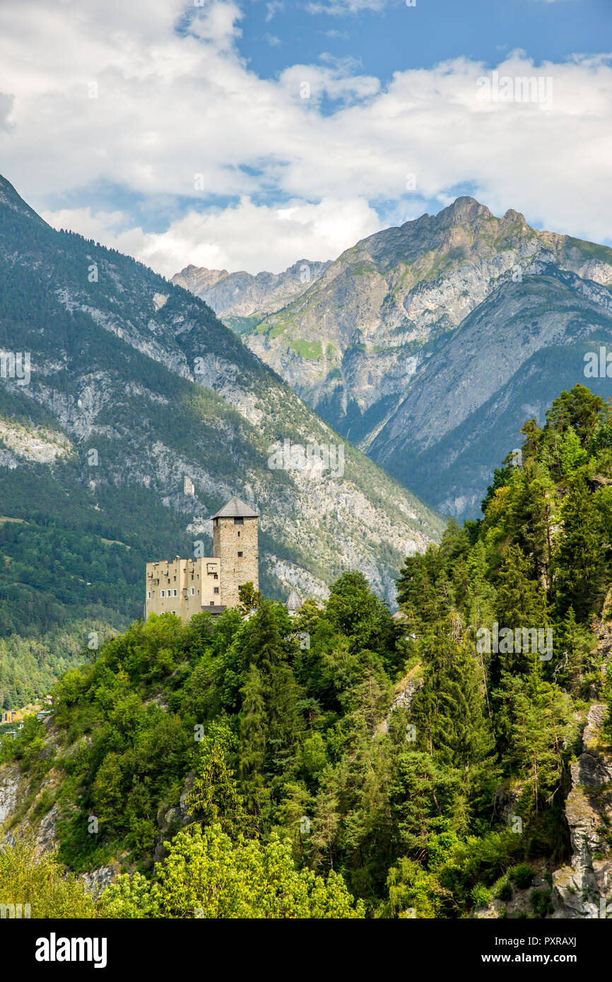 Austria, Tyrol, Landeck Castle Stock Photo - Alamy
