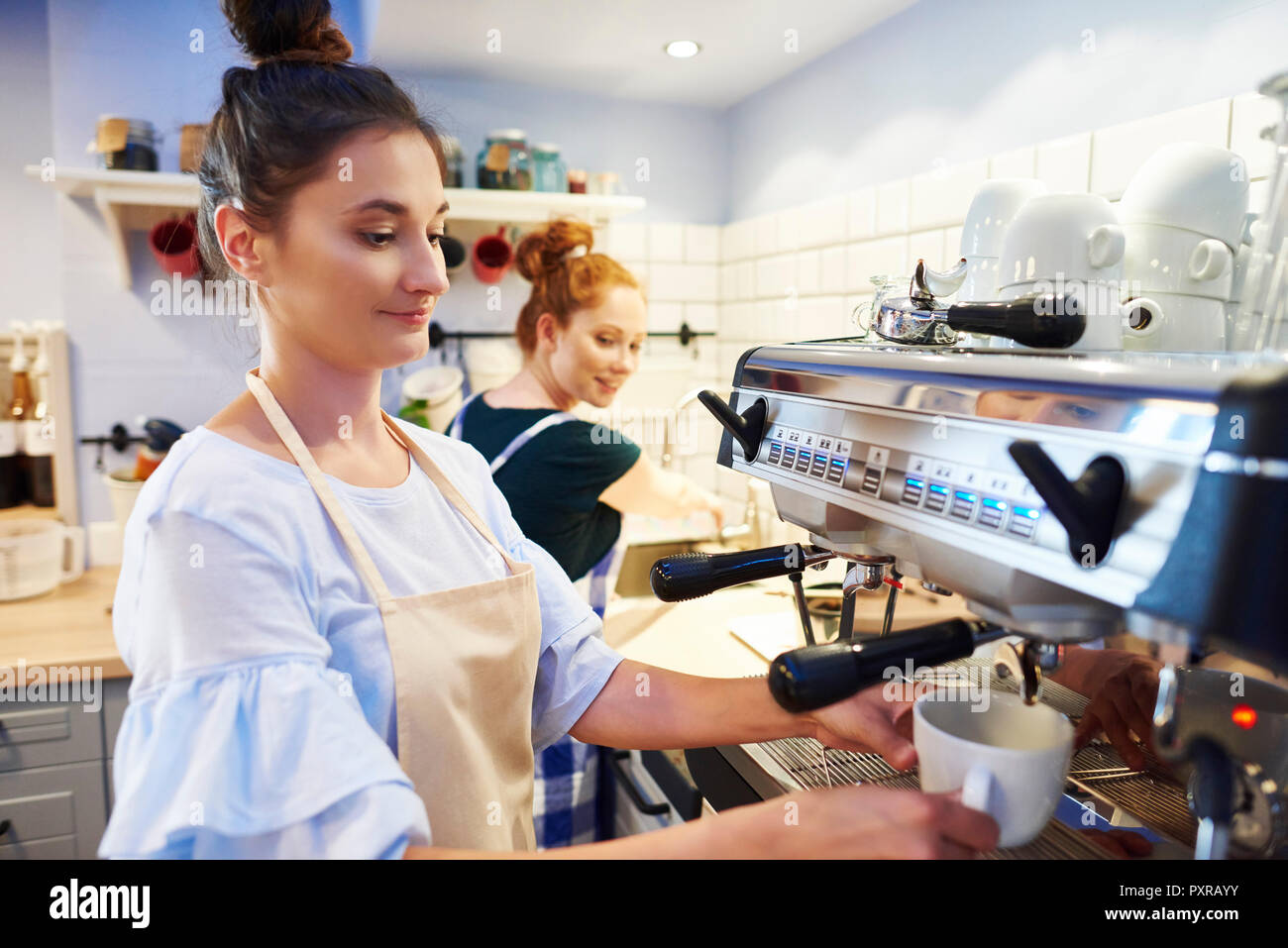 Making coffee hi-res stock photography and images - Alamy