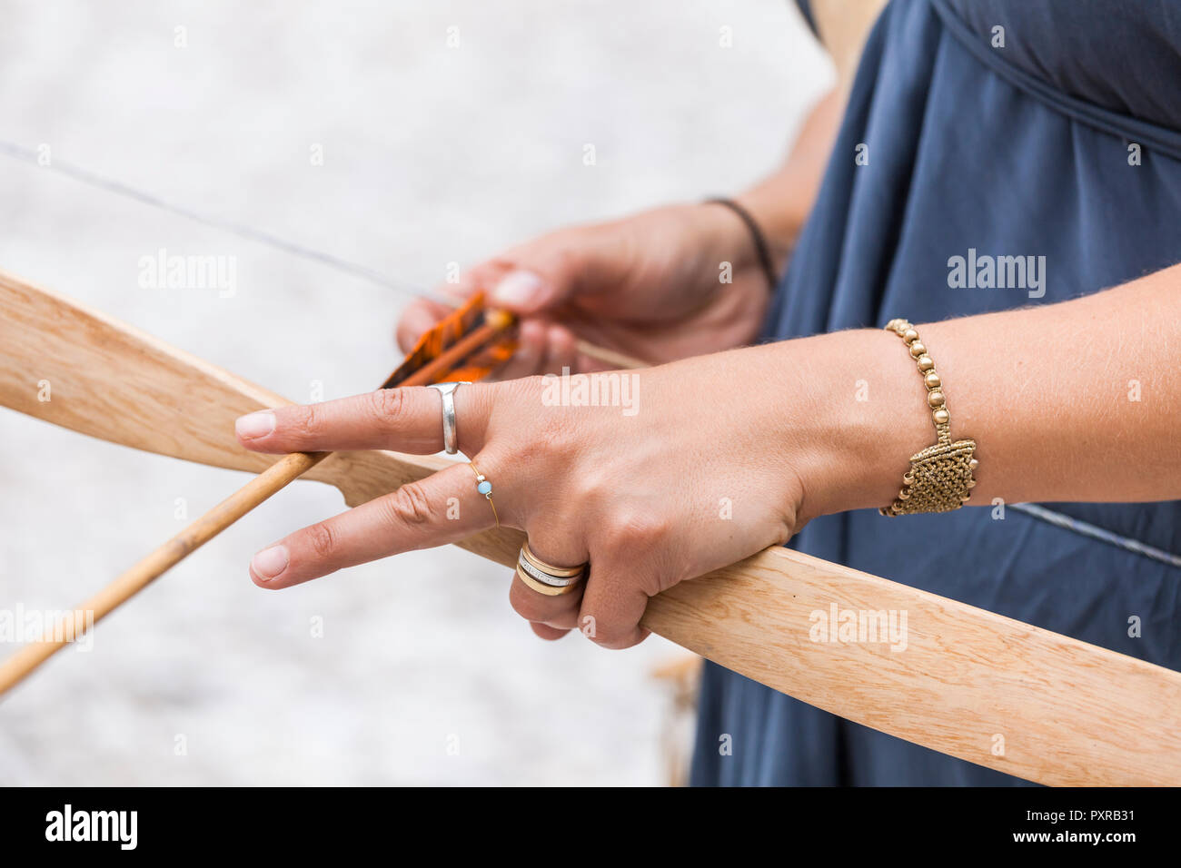 Holding bow hi-res stock photography and images - Alamy