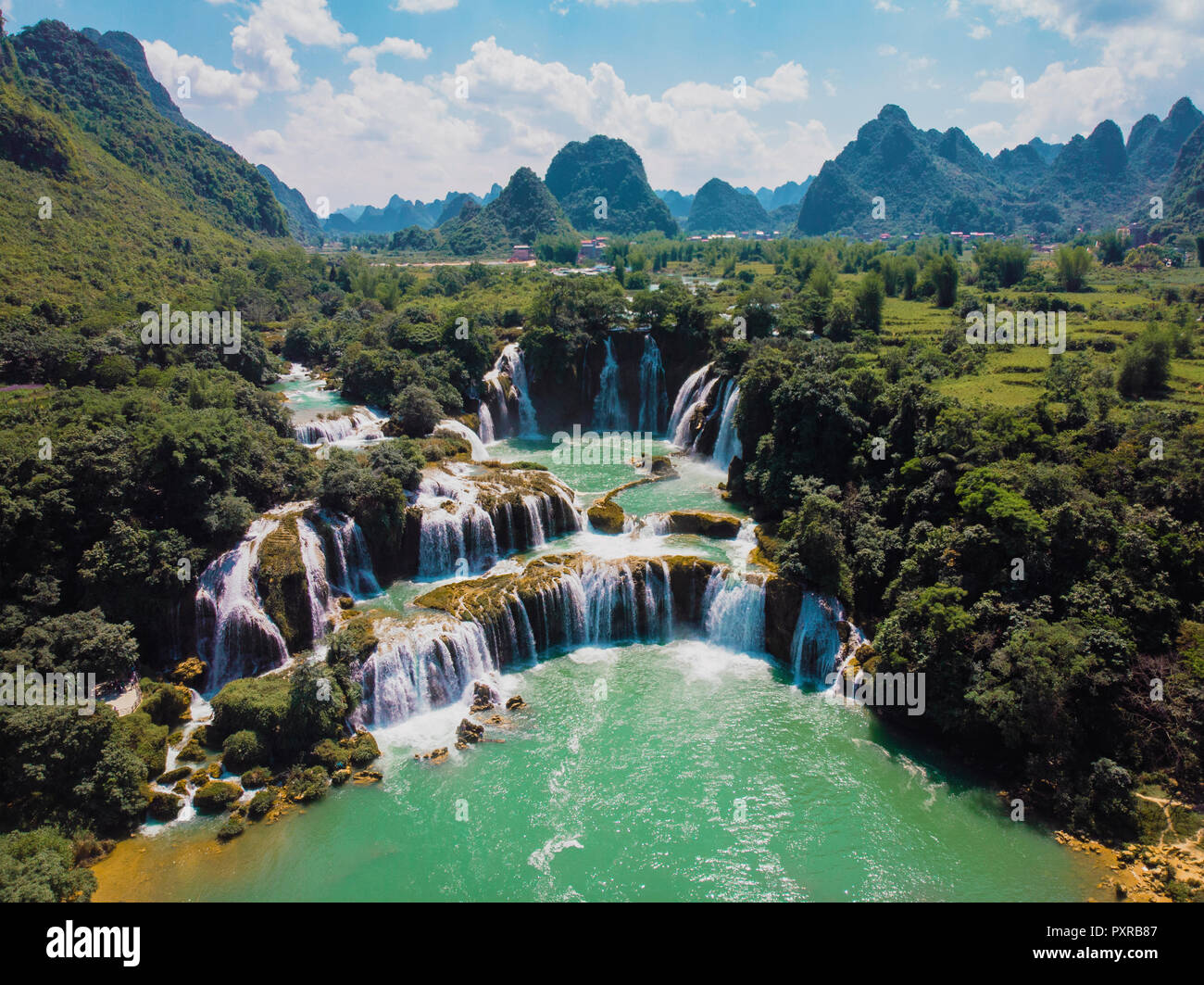 Ban gioc falls hi-res stock photography and images - Alamy