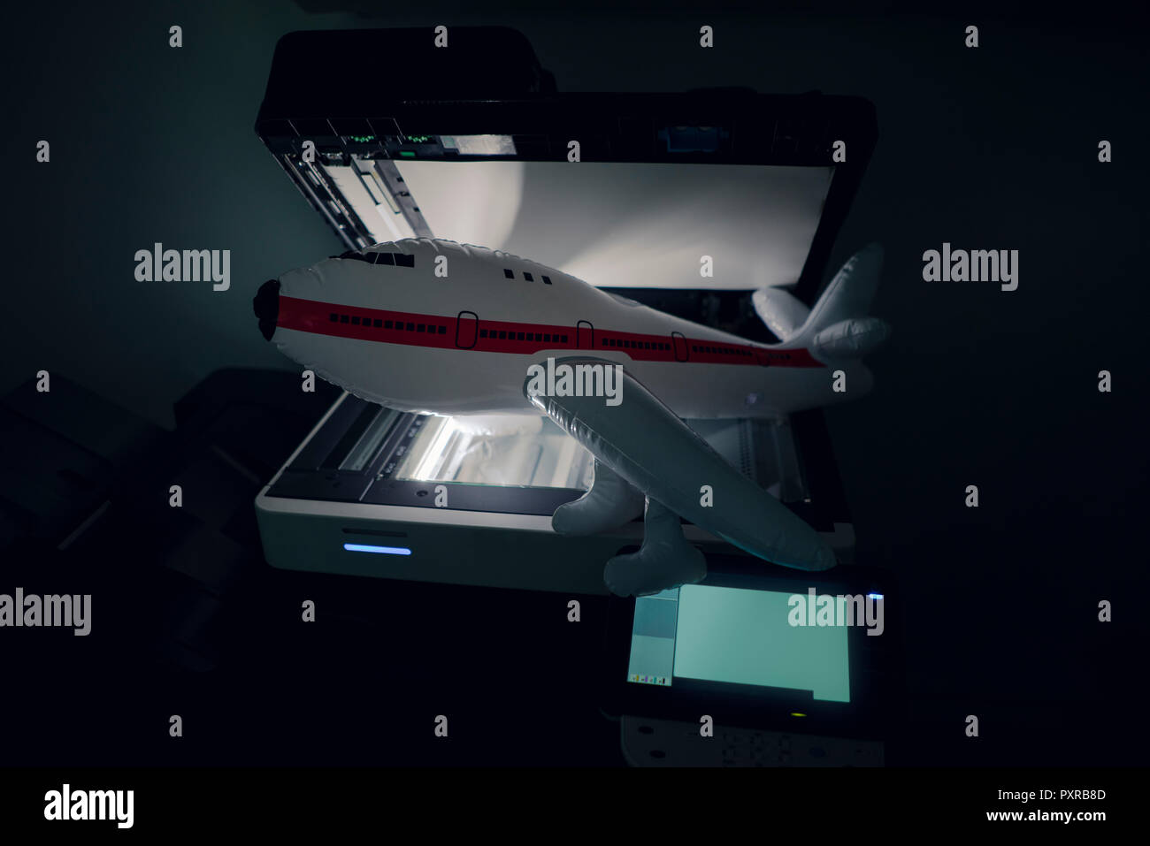 Fake airplane hi-res stock photography and images - Alamy