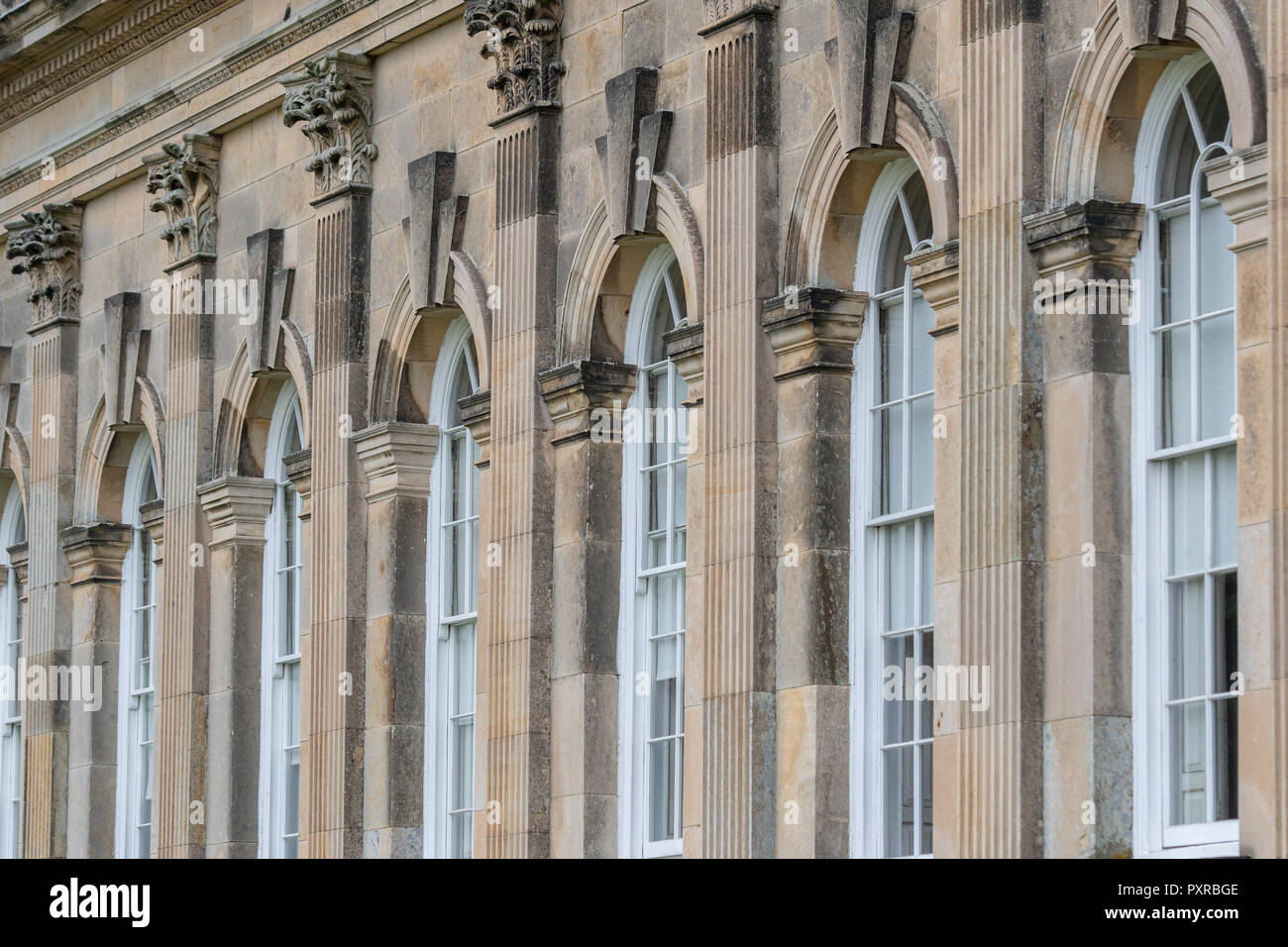 Side Wall of Castle Howard , Yorkshire, UK Stock Photo - Alamy