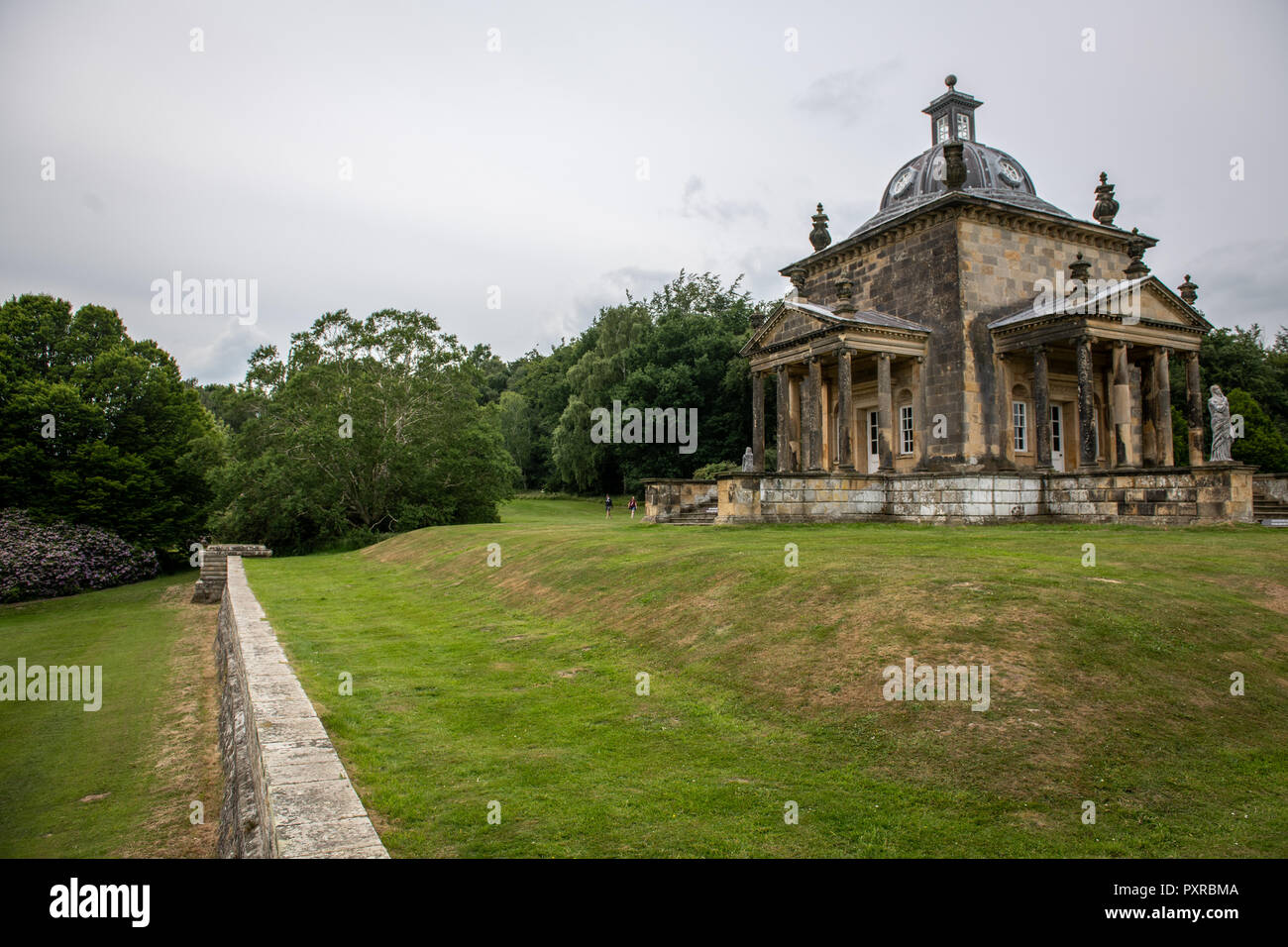 Stone Wall, Castle Howard , Yorkshire, UK Stock Photo - Alamy