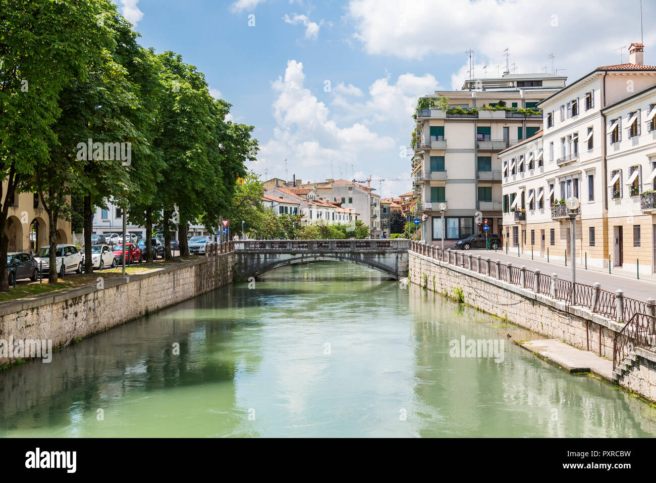Italy, Veneto, Treviso, Sile river Stock Photo - Alamy