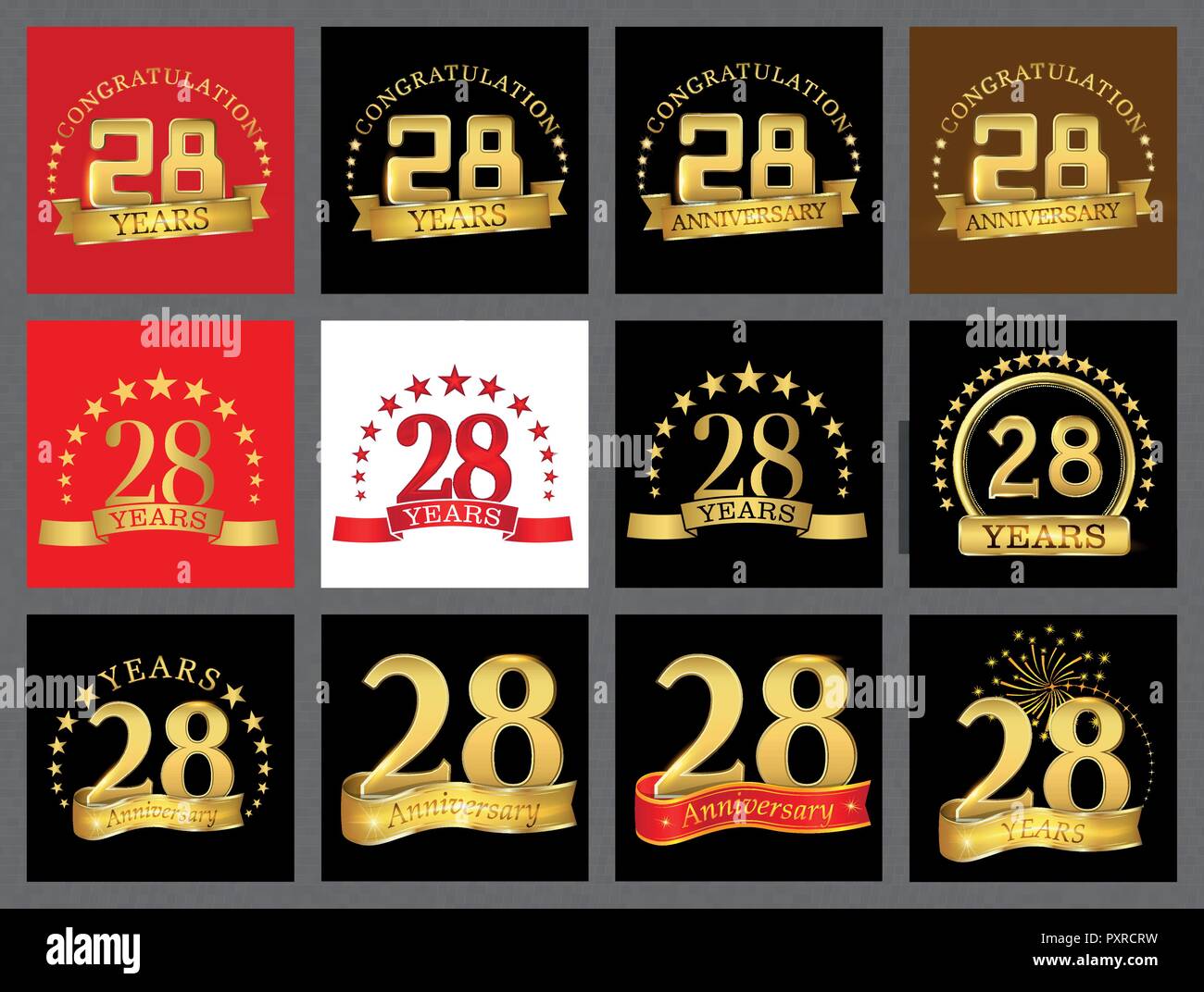 28 gold Stock Vector Images - Alamy