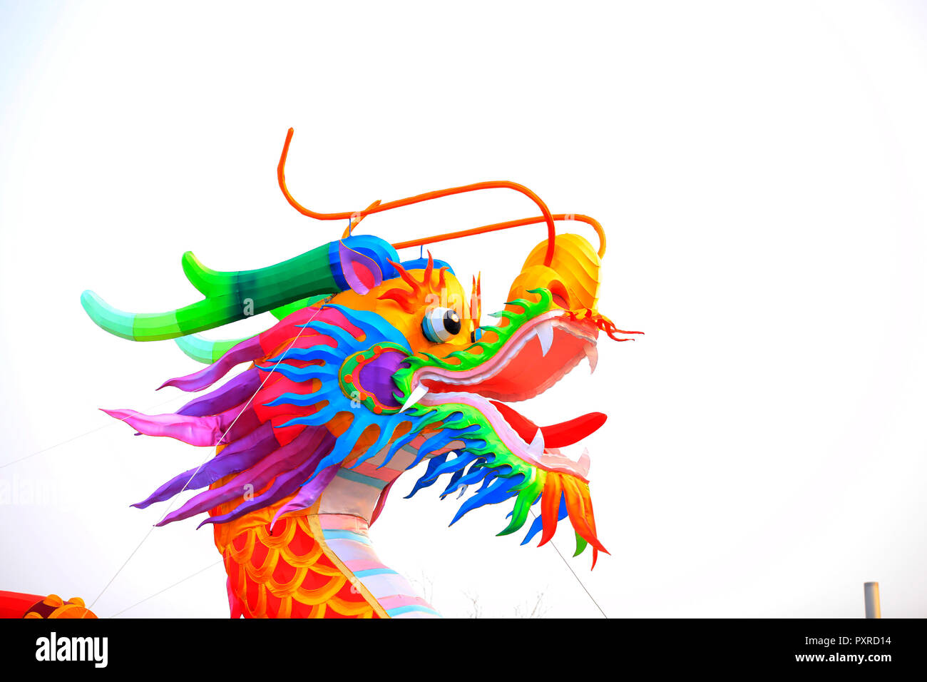dragon at chinese lantern festival Stock Photo - Alamy