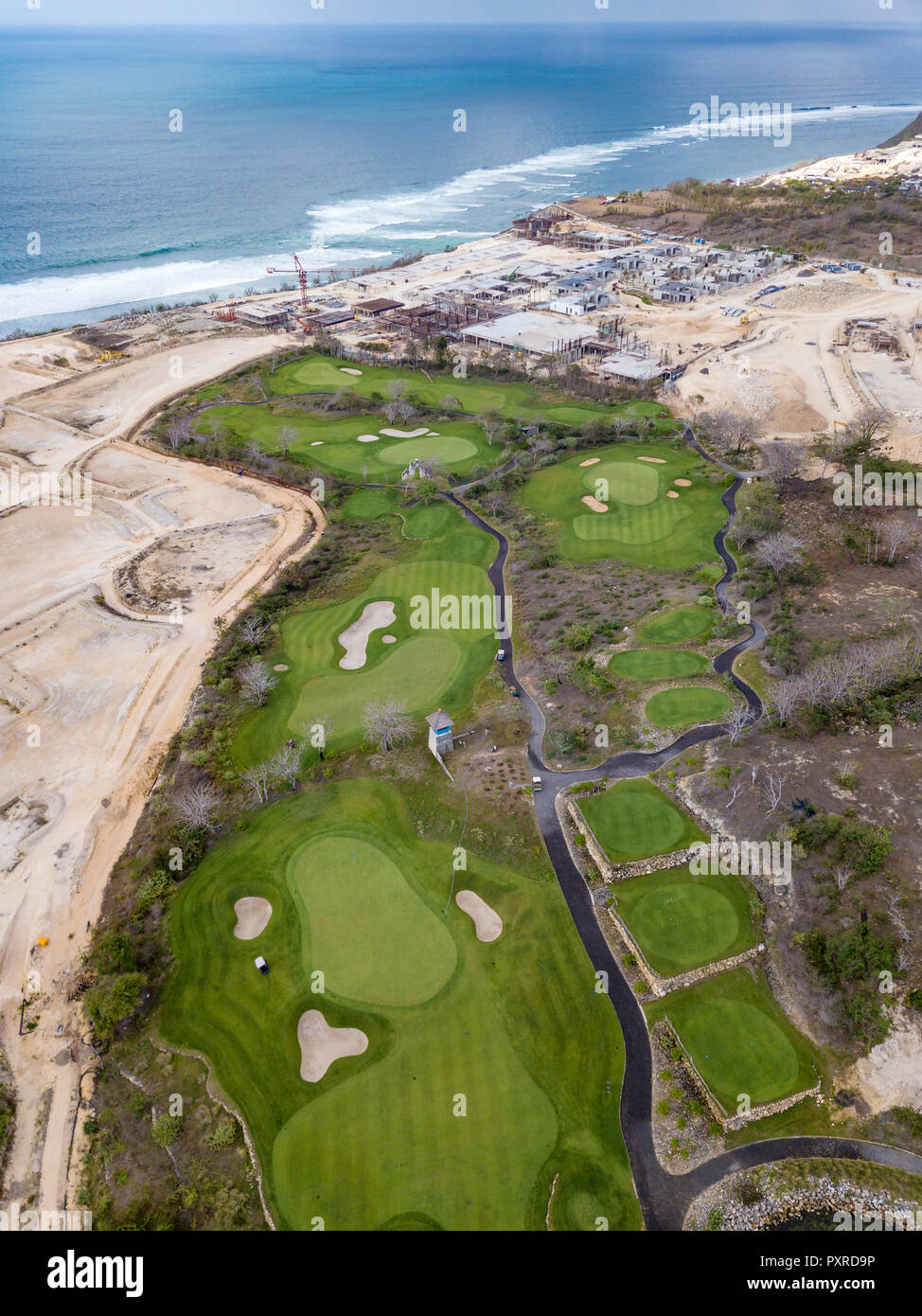 Indonesia, Bali, golf course at Payung beach Stock Photo - Alamy