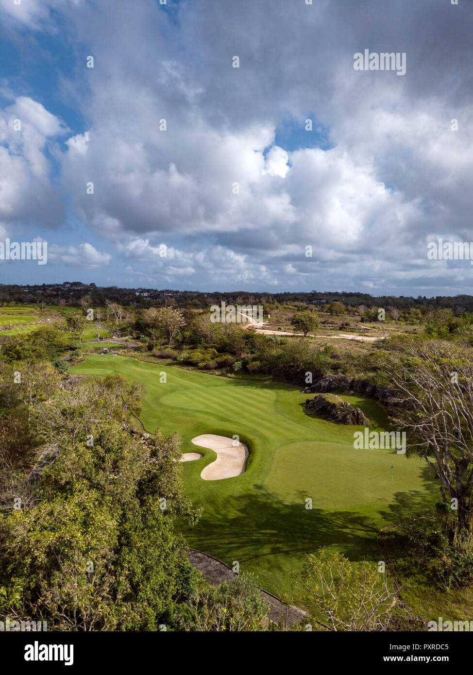 Indonesia, Bali, golf course Stock Photo - Alamy