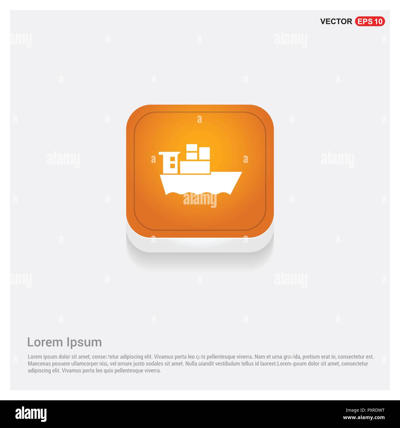 Sea ship Icon Stock Vector Image & Art - Alamy