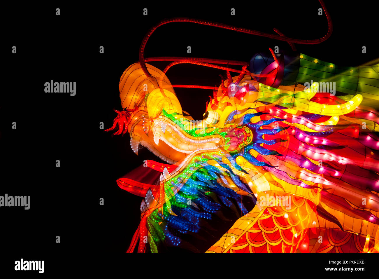 dragon at chinese lantern festival Stock Photo - Alamy