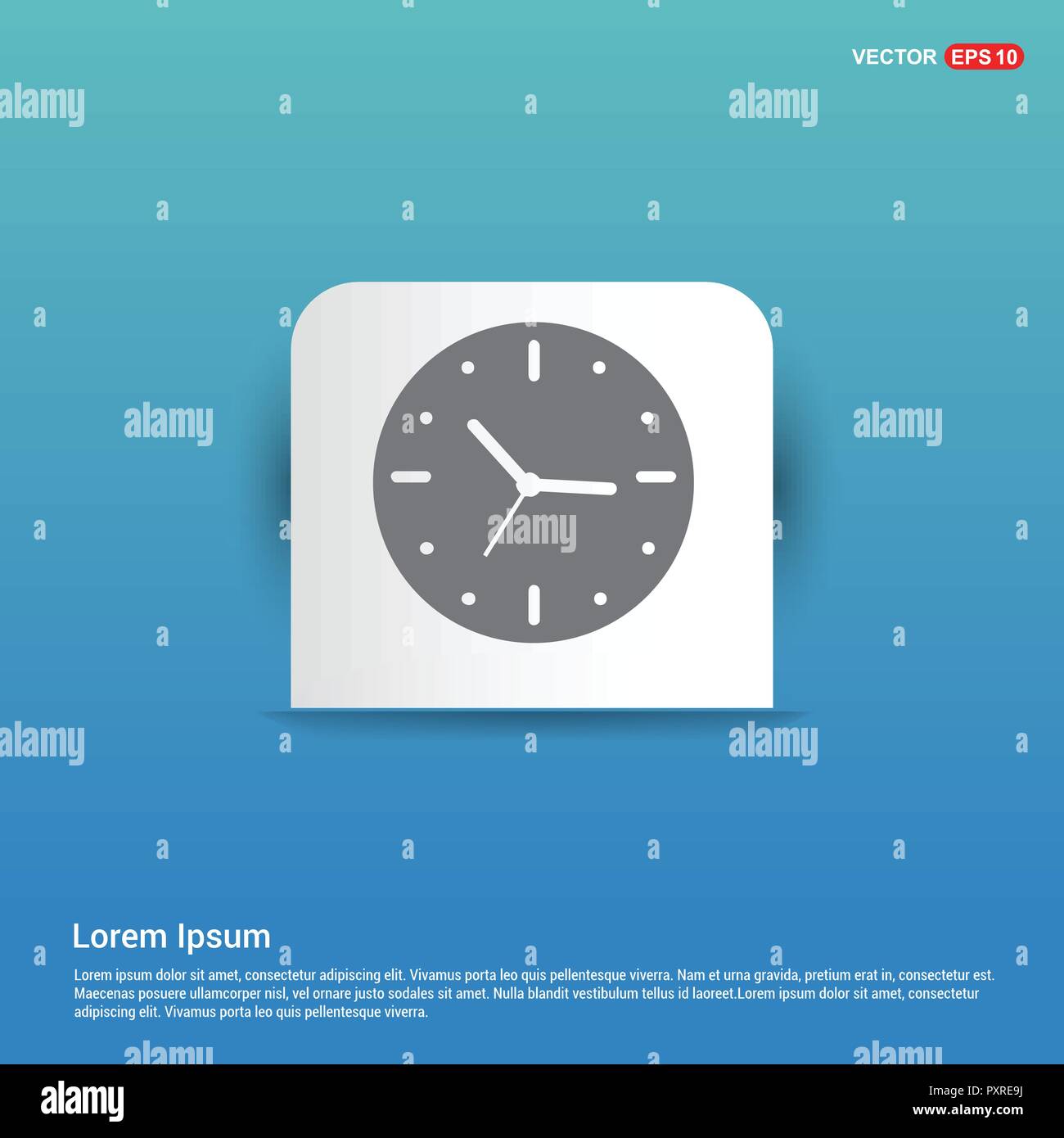 Digital timer sticker Stock Vector Images - Alamy