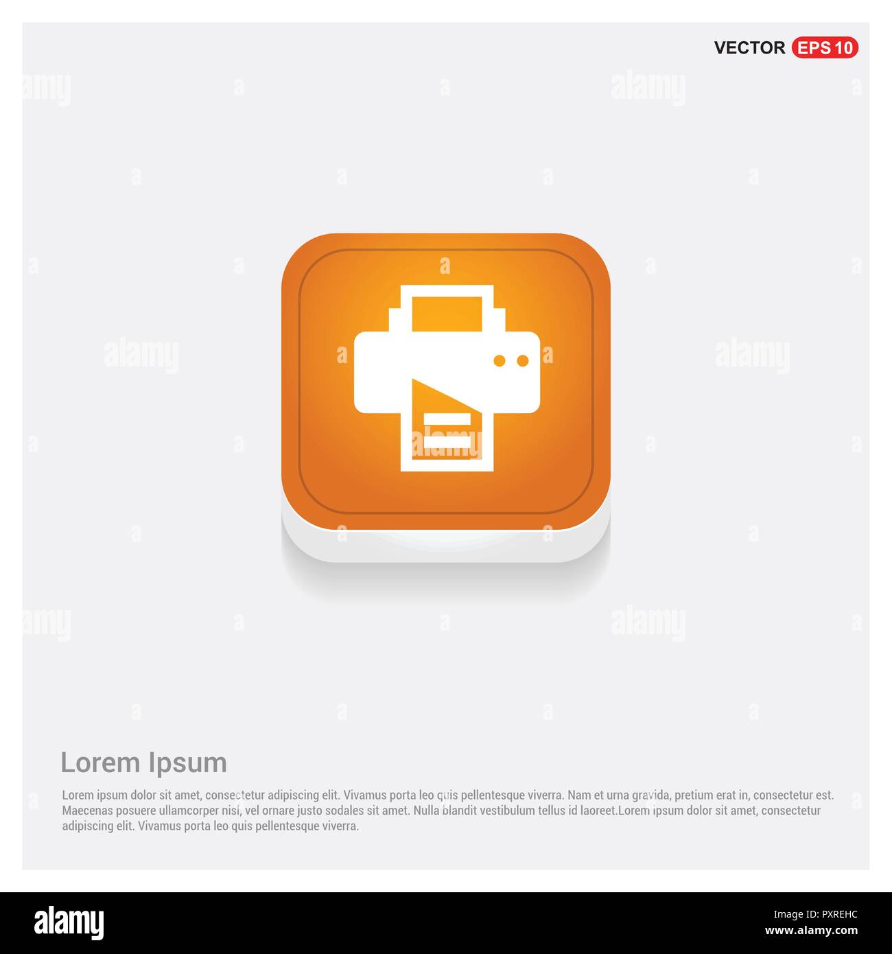 Office printer icon Stock Vector Image & Art - Alamy