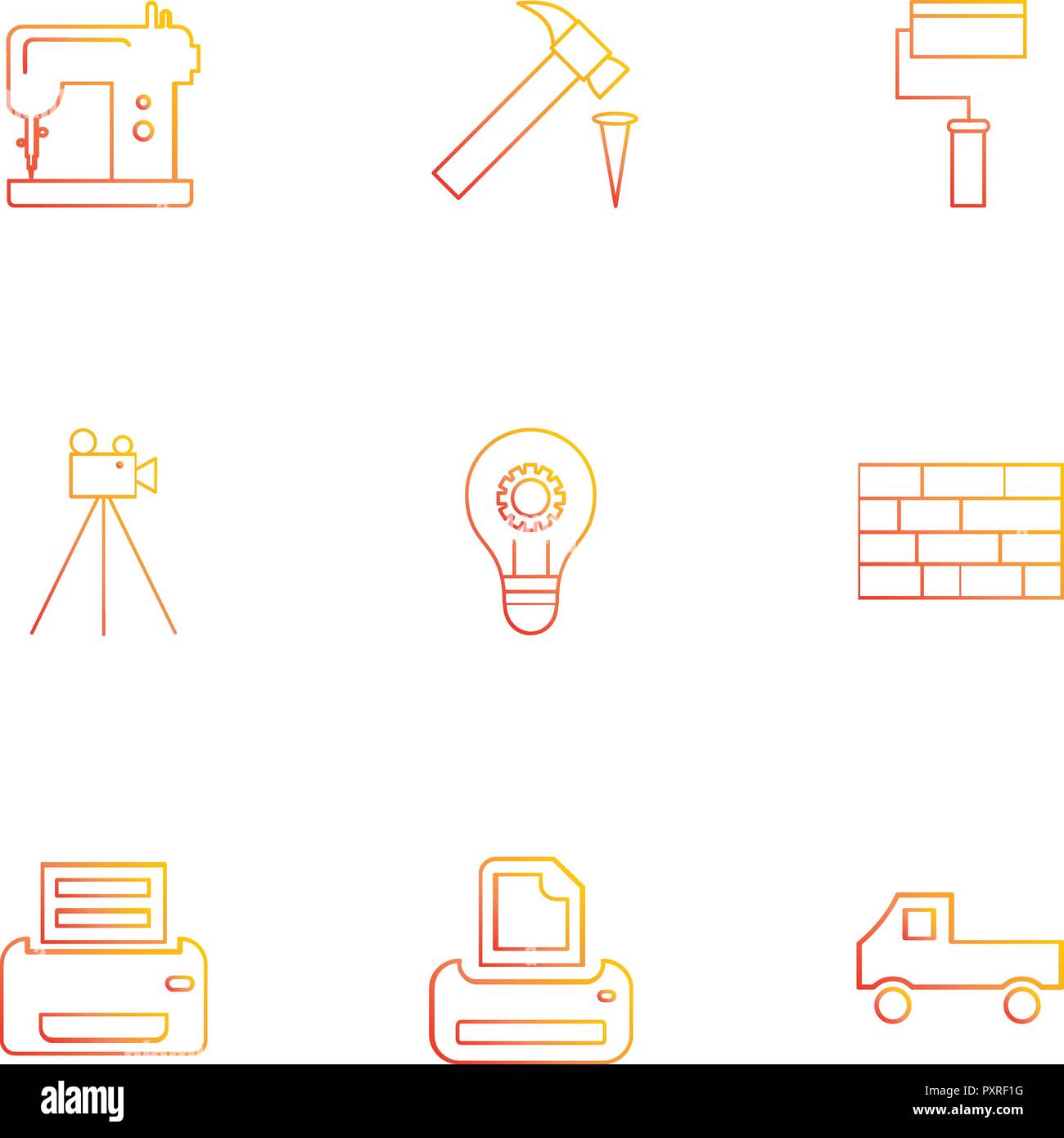 Machine constructions Stock Vector Images - Alamy