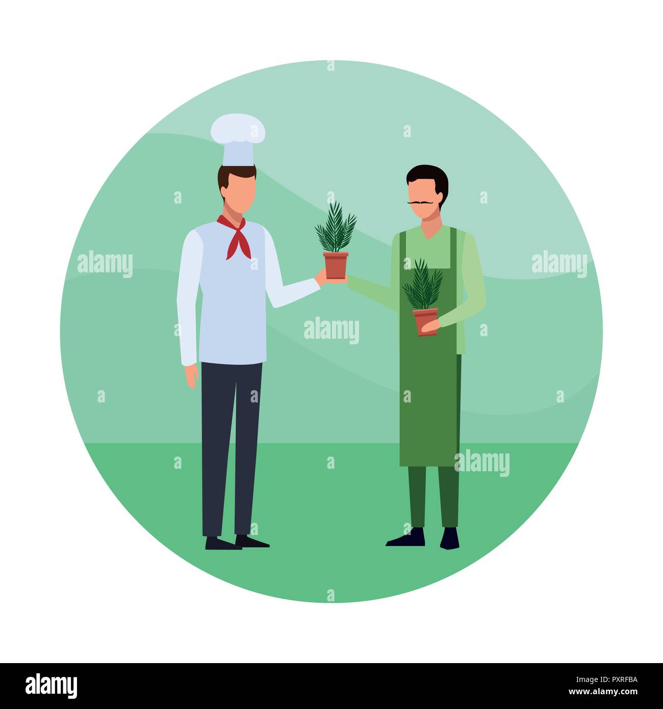 People working cartoon Stock Vector Image & Art - Alamy