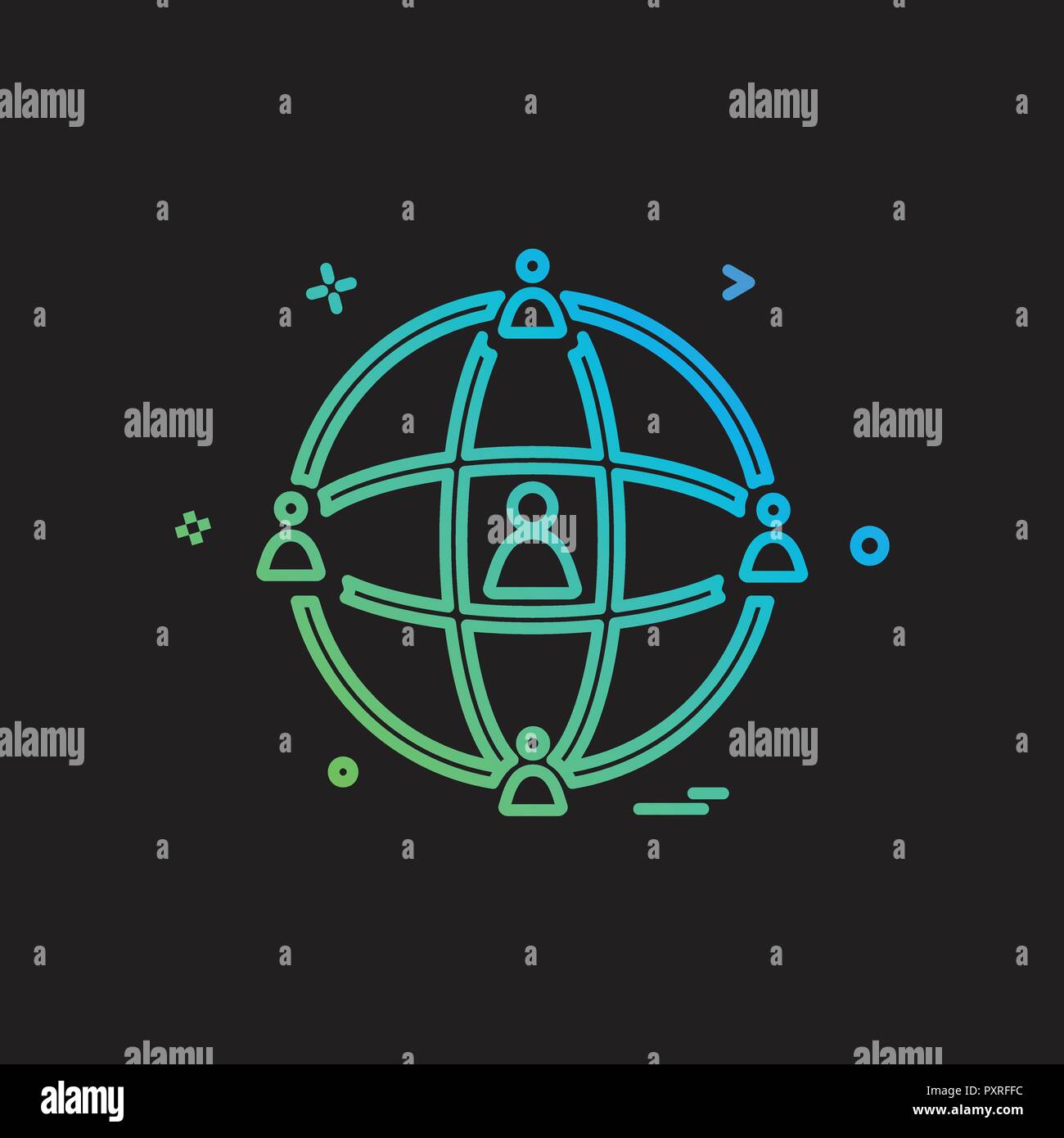 Group avatar icon design vector Stock Vector Image & Art - Alamy