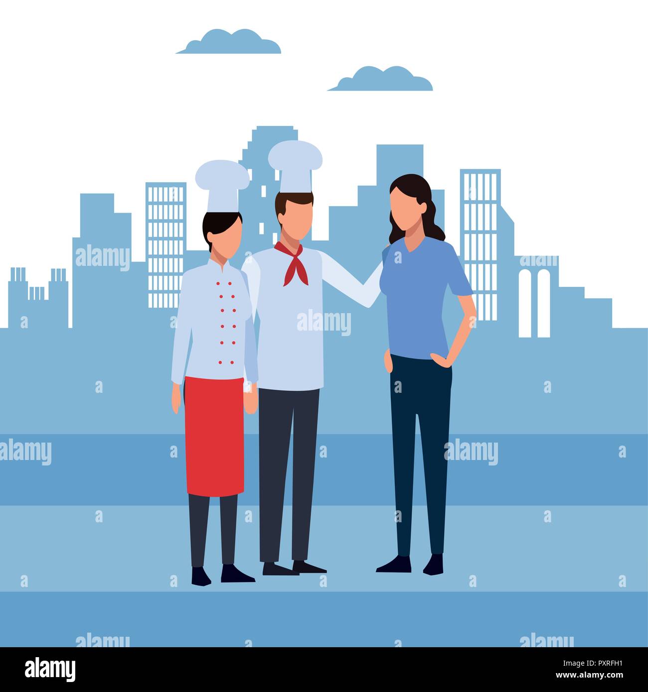 People working cartoon Stock Vector Image & Art - Alamy