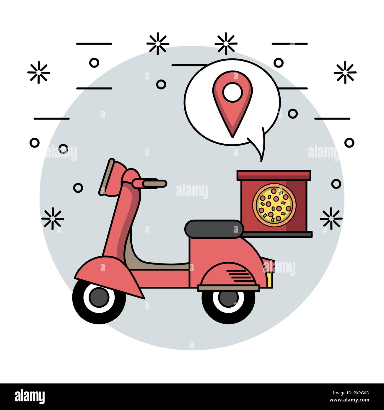 Restaurant and delivery Stock Vector Image & Art - Alamy