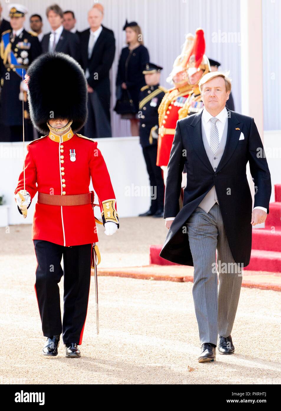 London, UK. 23rd Oct 2018. King Willem-Alexander of The Netherlands at ...