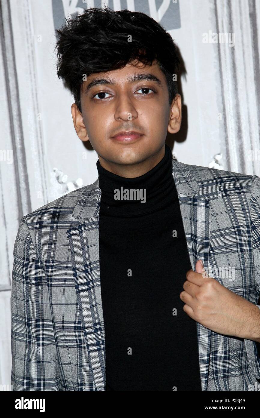 New York, NY, USA. 23rd Oct, 2018. Nik Dodani out and about for AOL ...