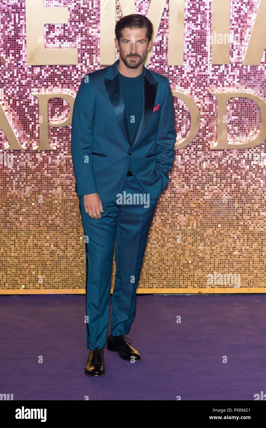Gwilym Lee attends BOHEMIAN RHAPSODY - World Premiere. London, UK. 23 ...