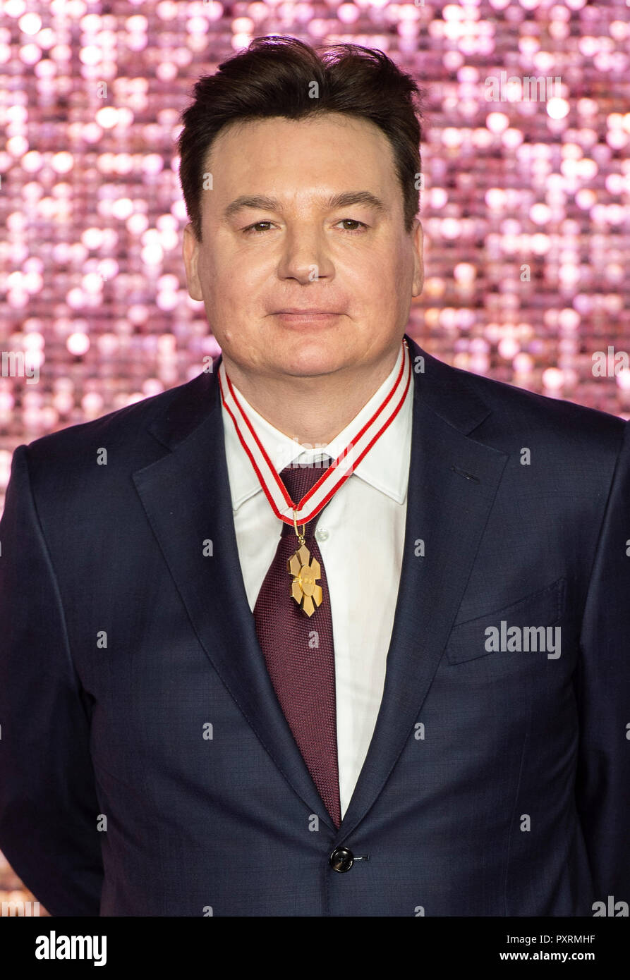 London, UK. 23rd October, 2018. Mike Myers attends the World Premiere ...