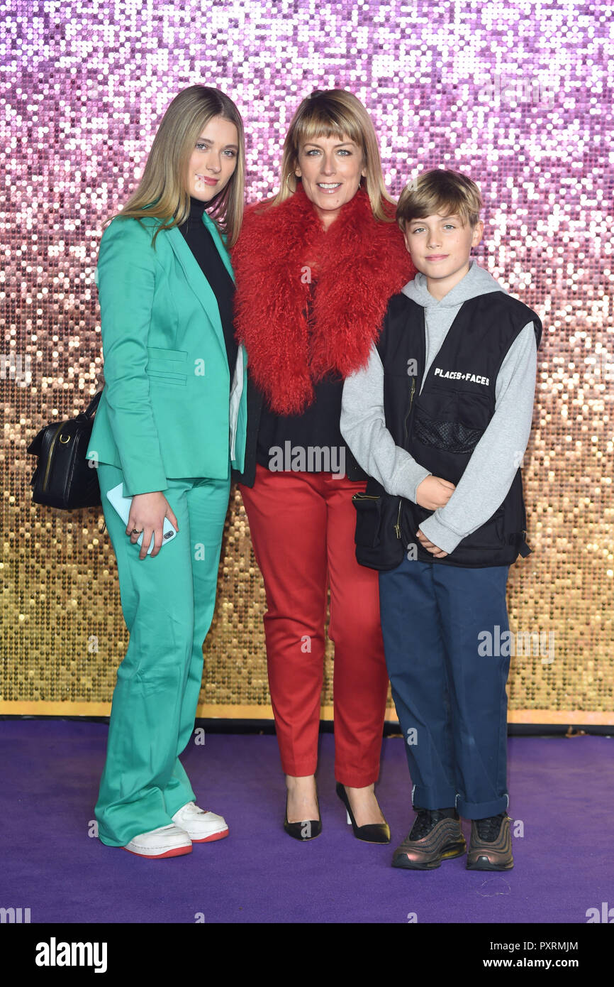 London, UK. 23rd October, 2018. Fay Ripley at the world premiere of ...