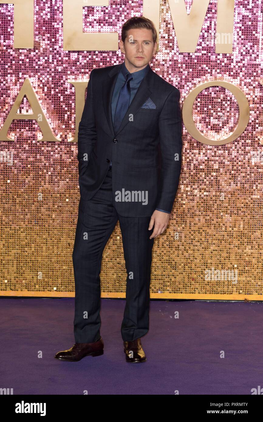 Allen leech attends BOHEMIAN RHAPSODY - World Premiere. London, UK. 23 ...