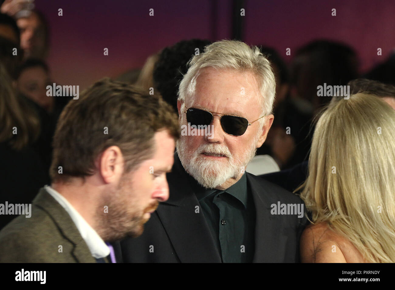 London, UK. 23rd October, 2018. Roger Taylor, Bohemian Rhapsody - World ...