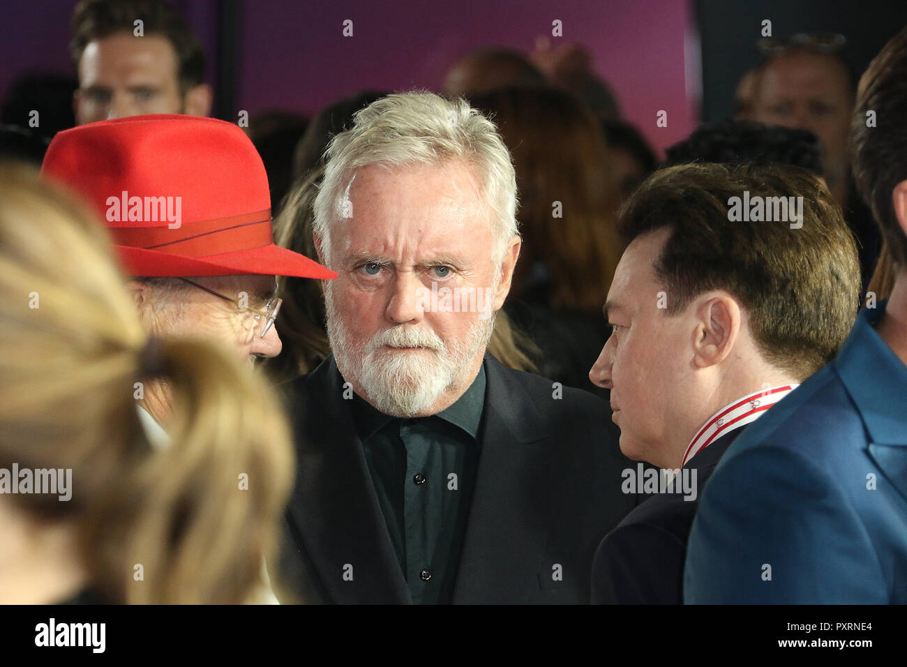London, UK. 23rd October, 2018. Roger Taylor, Bohemian Rhapsody - World ...