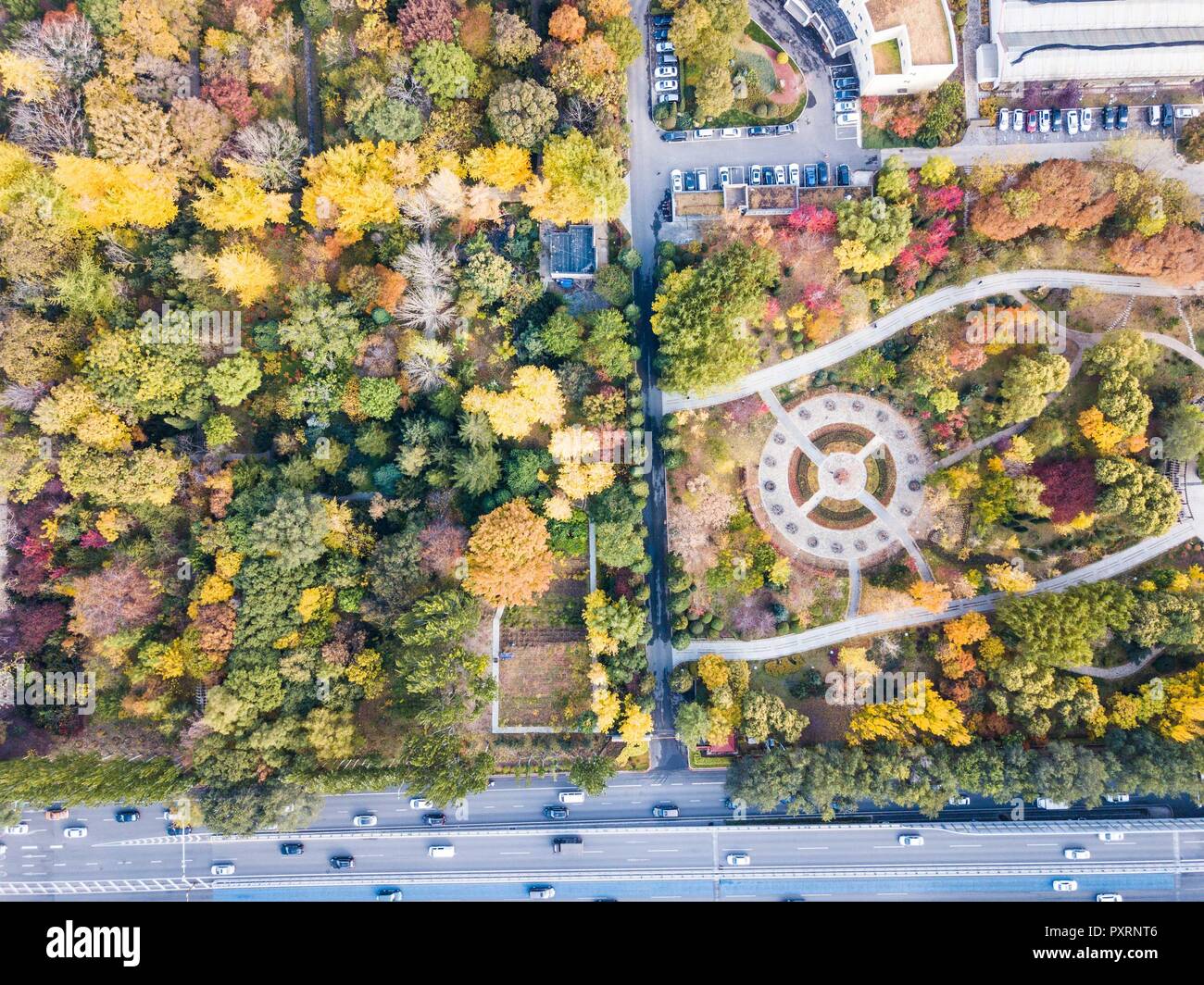 Shenyang, Shenyang, China. 24th Oct, 2018. Shenyang, CHINA-Aerial ...