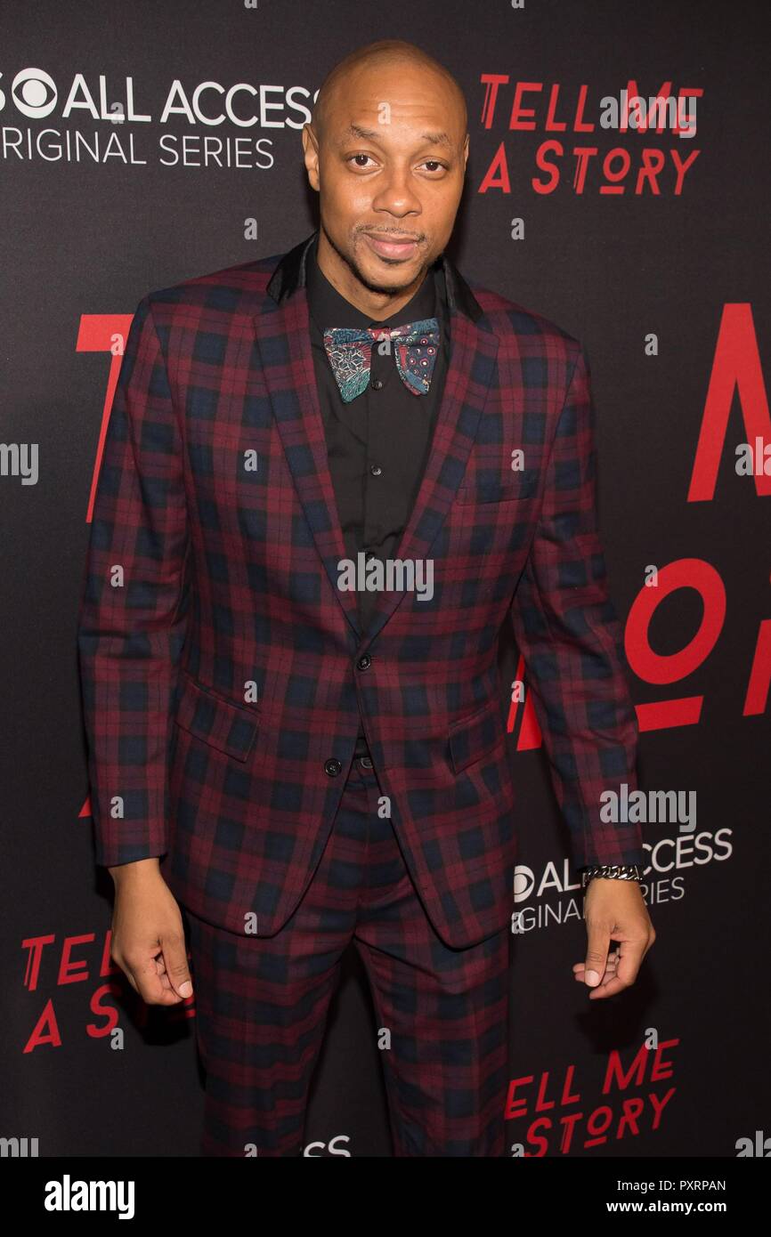 New York, NY, USA. 23rd Oct, 2018. Dorian Missick at arrivals for TELL ...