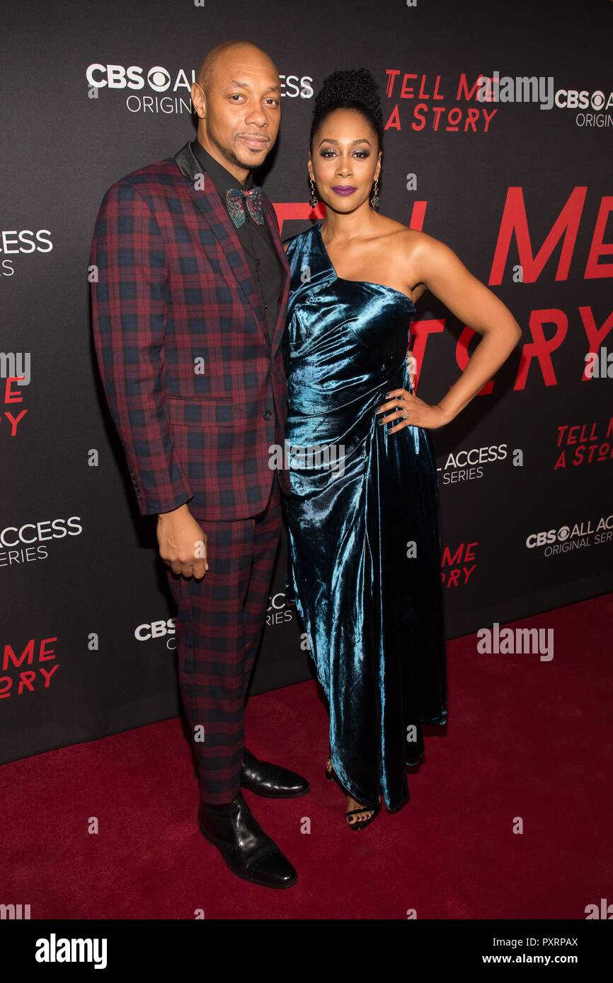 New York, NY, USA. 23rd Oct, 2018. Dorian Missick, Simone Missick at ...