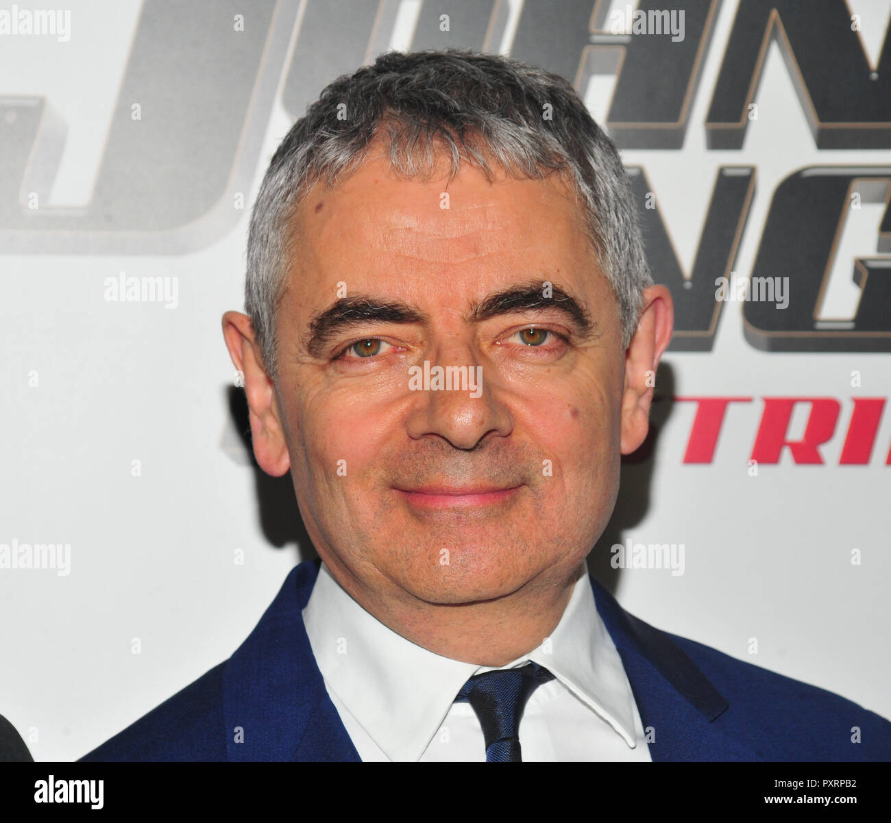 New York, USA. 23rd October, 2018. Rowan Atkinson attends 'Johnny ...