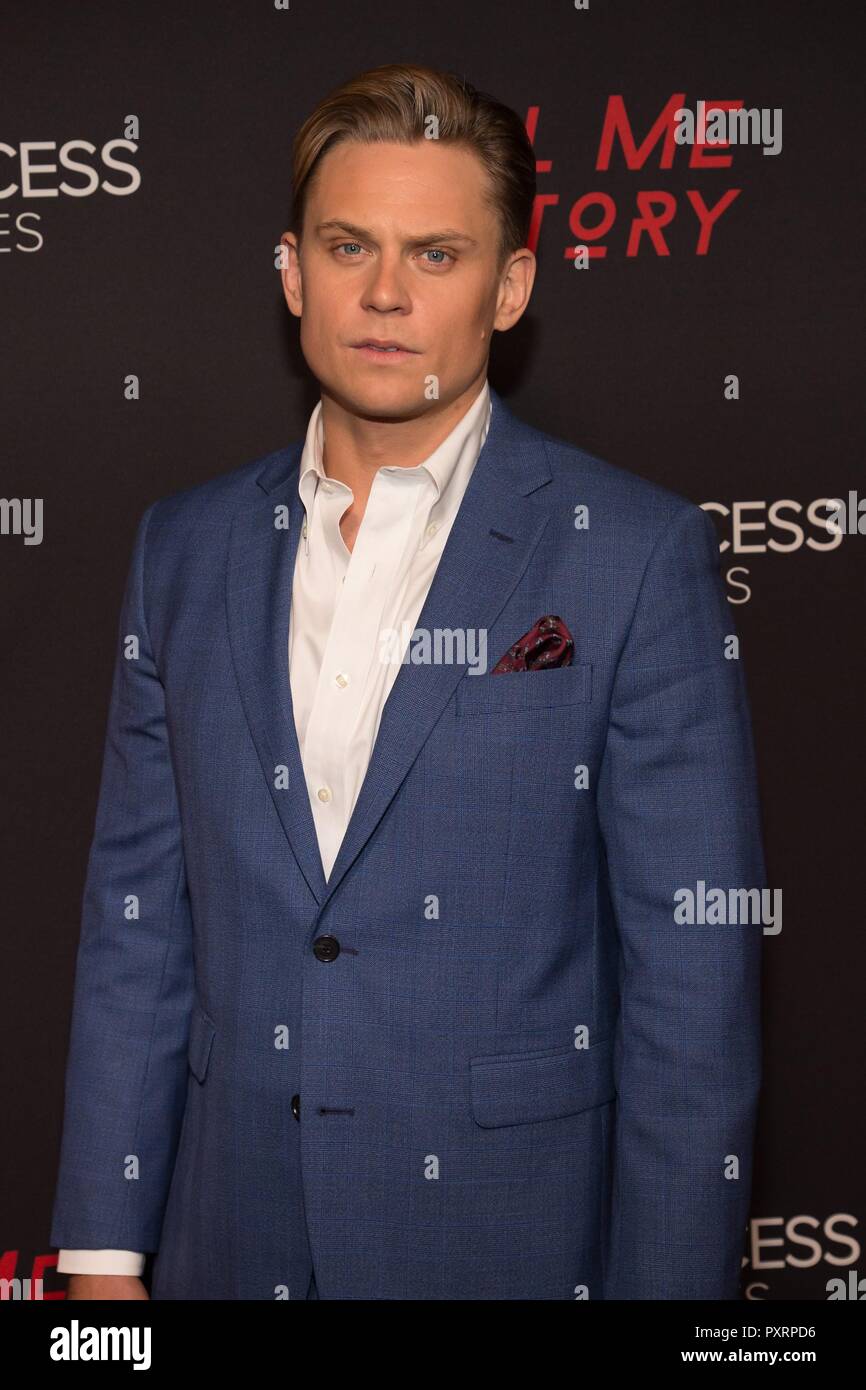 New York, NY, USA. 23rd Oct, 2018. Billy Magnussen, wearing Brooks ...