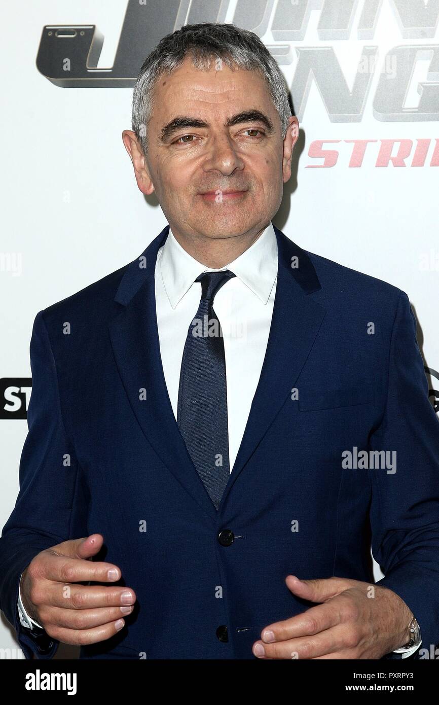 New York, NY, USA. 23rd Oct, 2018. Rowan Atkinson at arrivals for ...