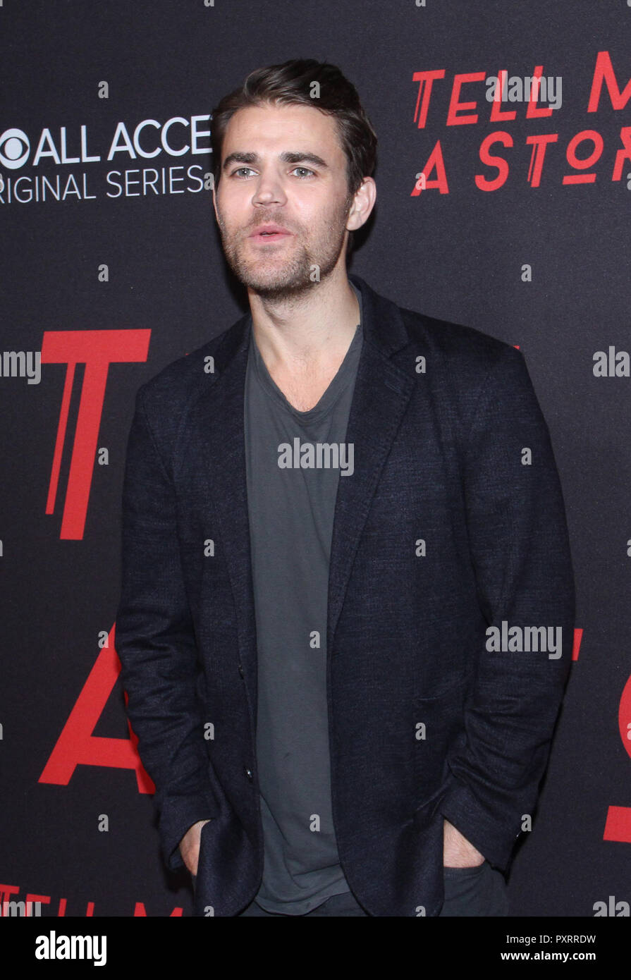 New York, NY, USA. 23rd Oct, 2018. Paul Wesley at CBS All Access ...