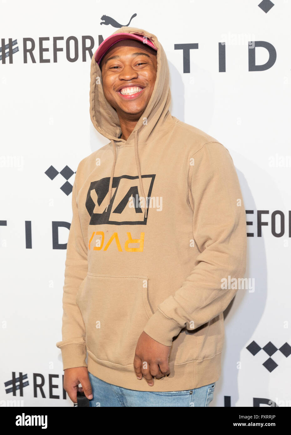 New York, USA. 23rd October, 2018. Shiggy attends the 4th Annual TIDAL ...