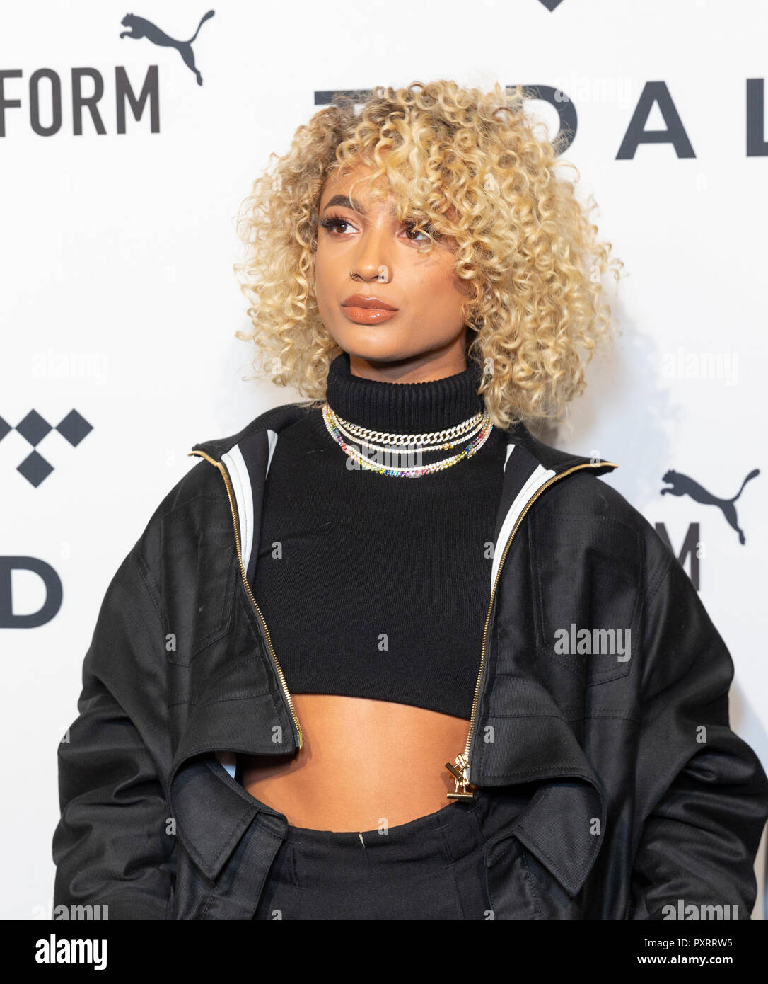 New York, USA. 23rd October, 2018. DaniLeigh attends the 4th Annual ...