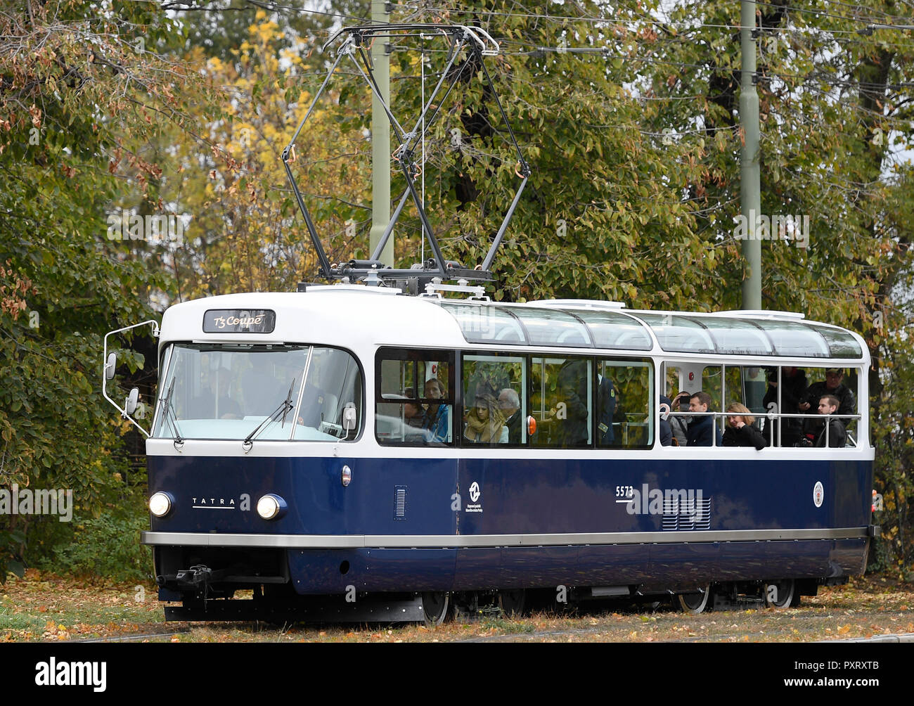 Prague, Czech Republic. 24th Oct, 2018. The Prague public transport ...