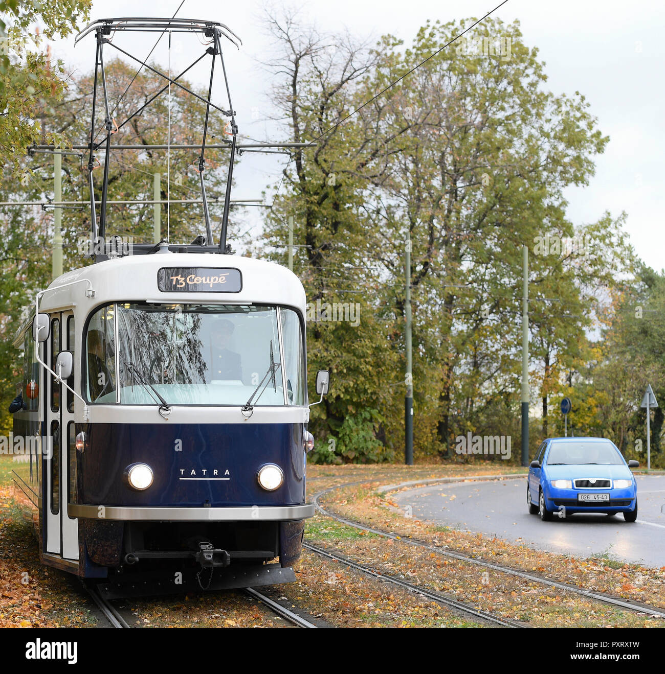 Prague, Czech Republic. 24th Oct, 2018. The Prague public transport ...