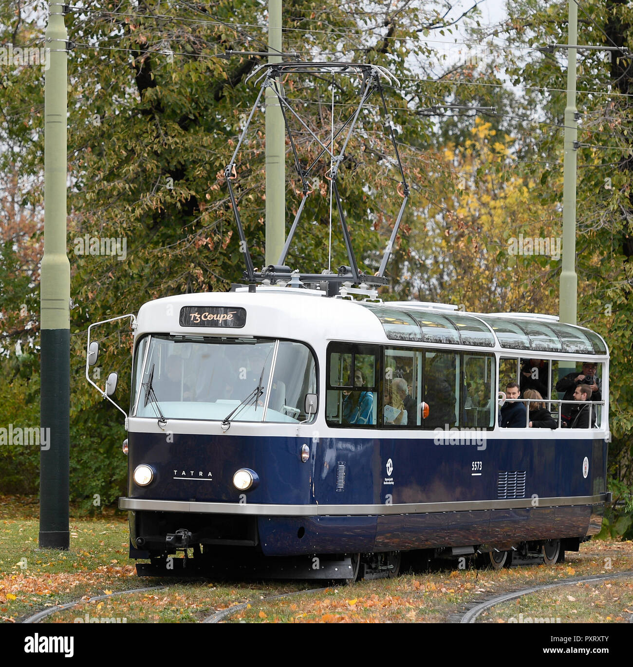 Prague, Czech Republic. 24th Oct, 2018. The Prague public transport ...