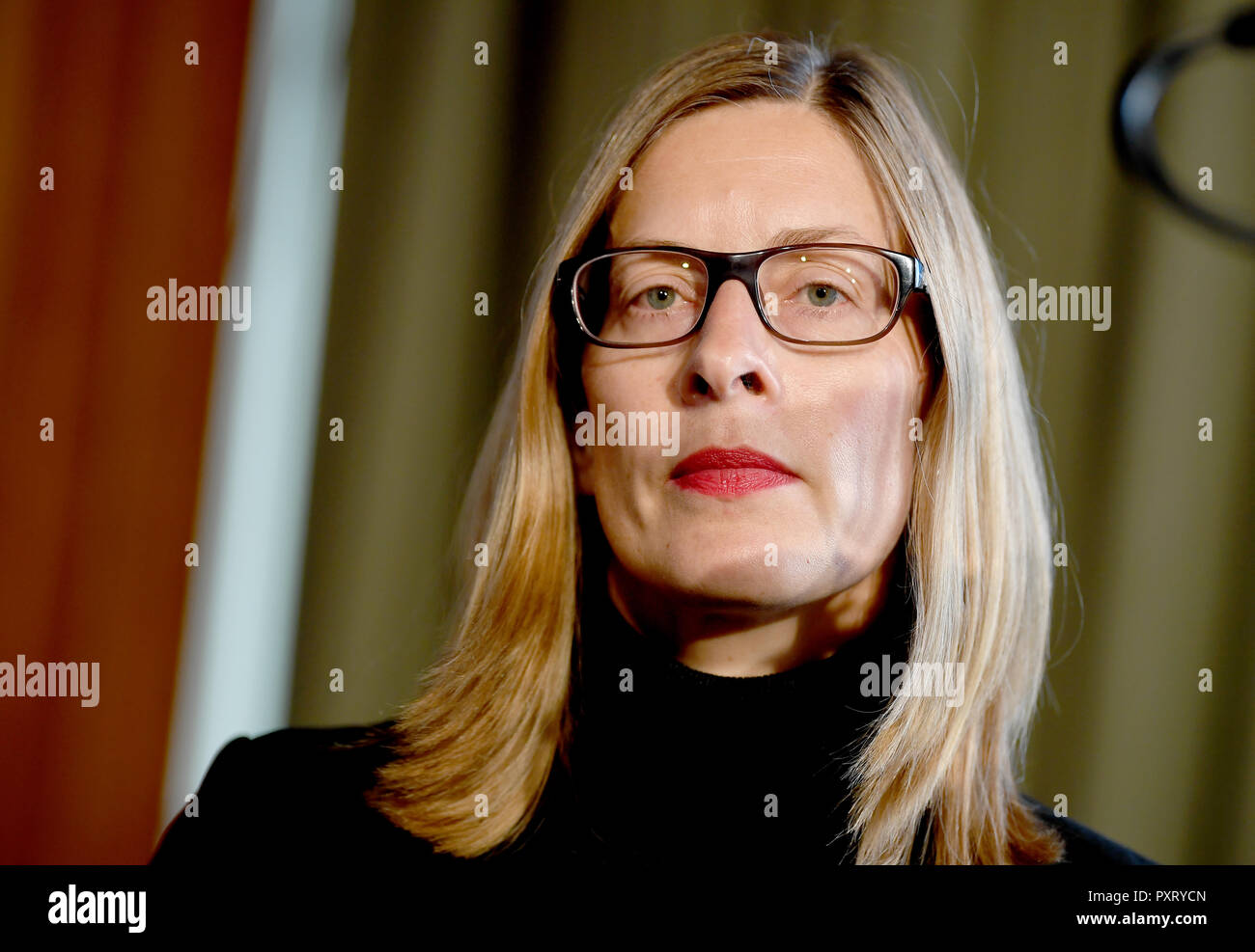 24 October 2018, Berlin: Claudia Perren, Director of the Bauhaus Dessau ...